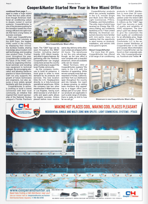 Comfortside Featured on Front Page of HVAC Insider - HVAC distributor ...